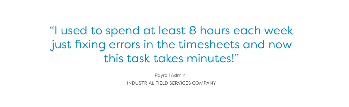 Real-time timesheet management for remote field workers